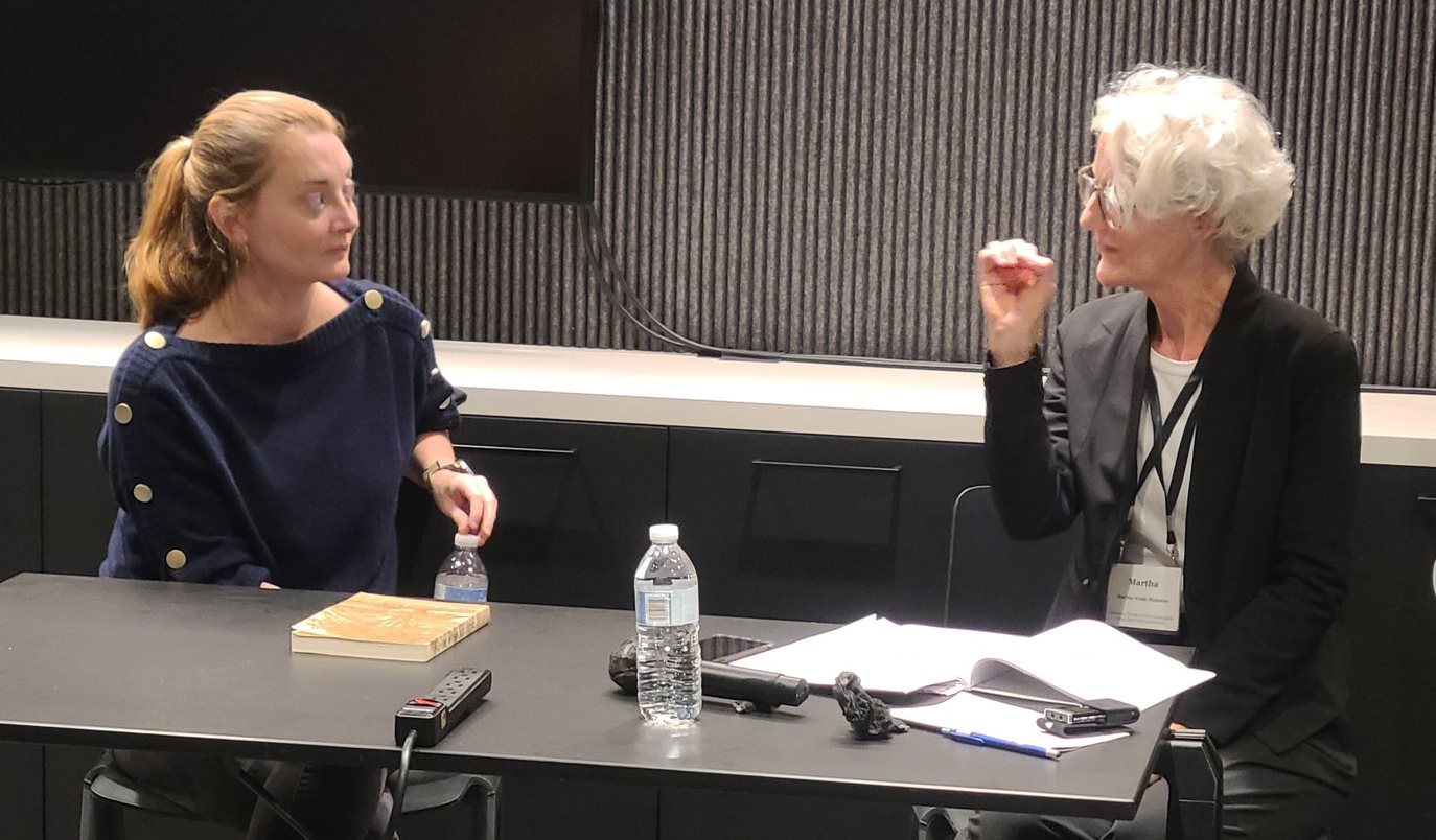 Perspectives in Criticism from Helen Shaw, our monster in the audience ...